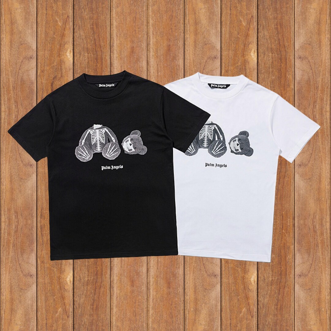 Palm Angels Tshirt, Gender Neutral Adult T Shirts,palm Angels Casual ...