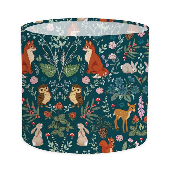 Teal Lampshade - Etsy
