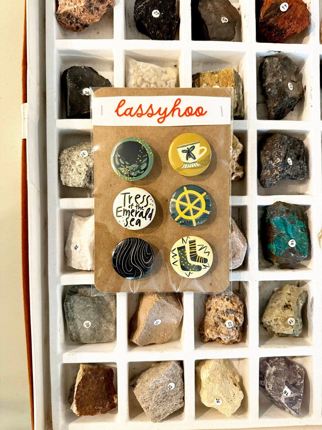 Tress of the Emerald Sea Pins or Magnets | 1.25" | Set of 6 - Etsy