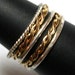 Ring 5 Stack Ring Set 5 Different Patterns/metals Sterling - Etsy