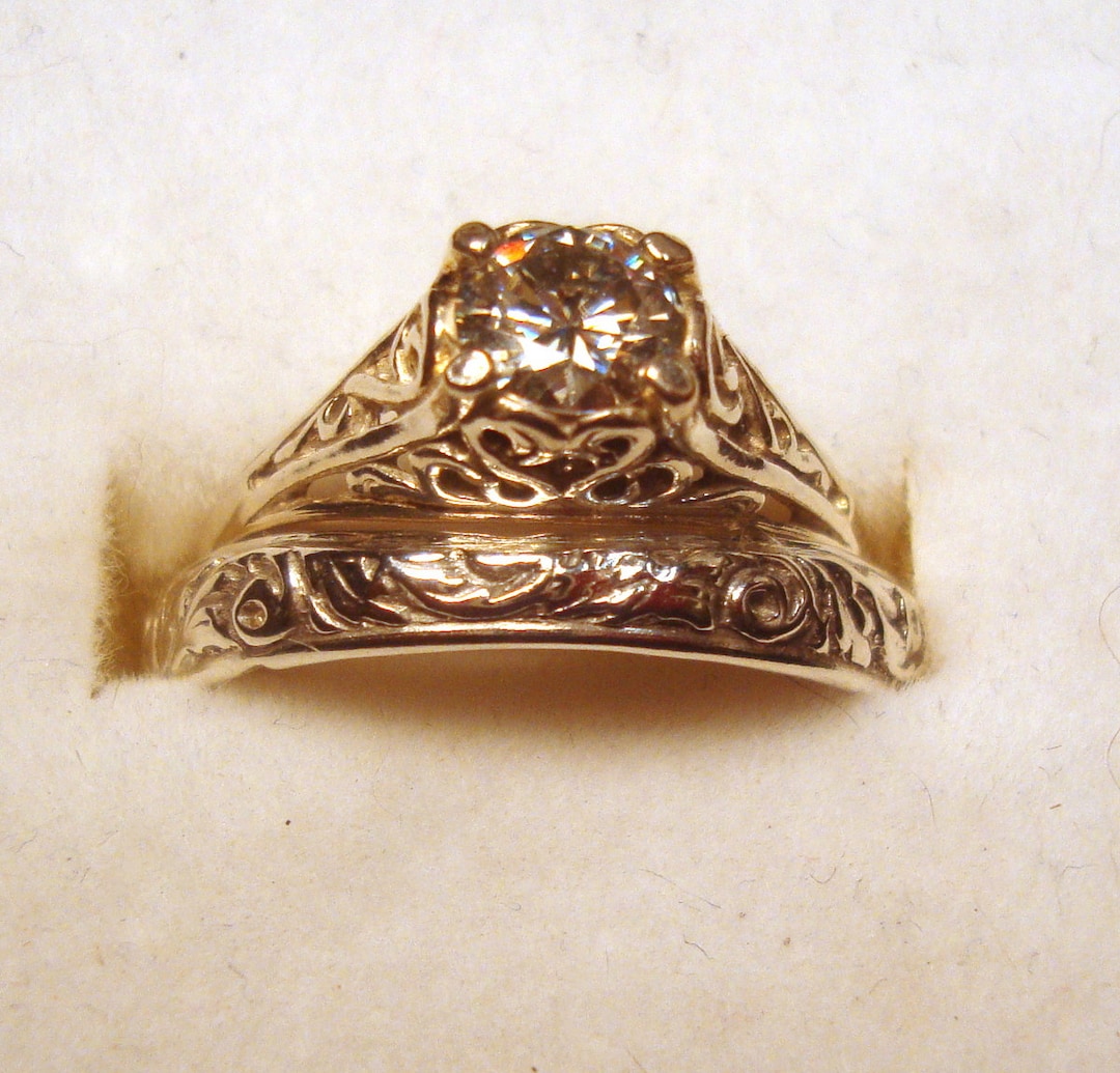 Wedding Ring to Go With Our Valerie Ring Eco-friendly Sterling Silver ...