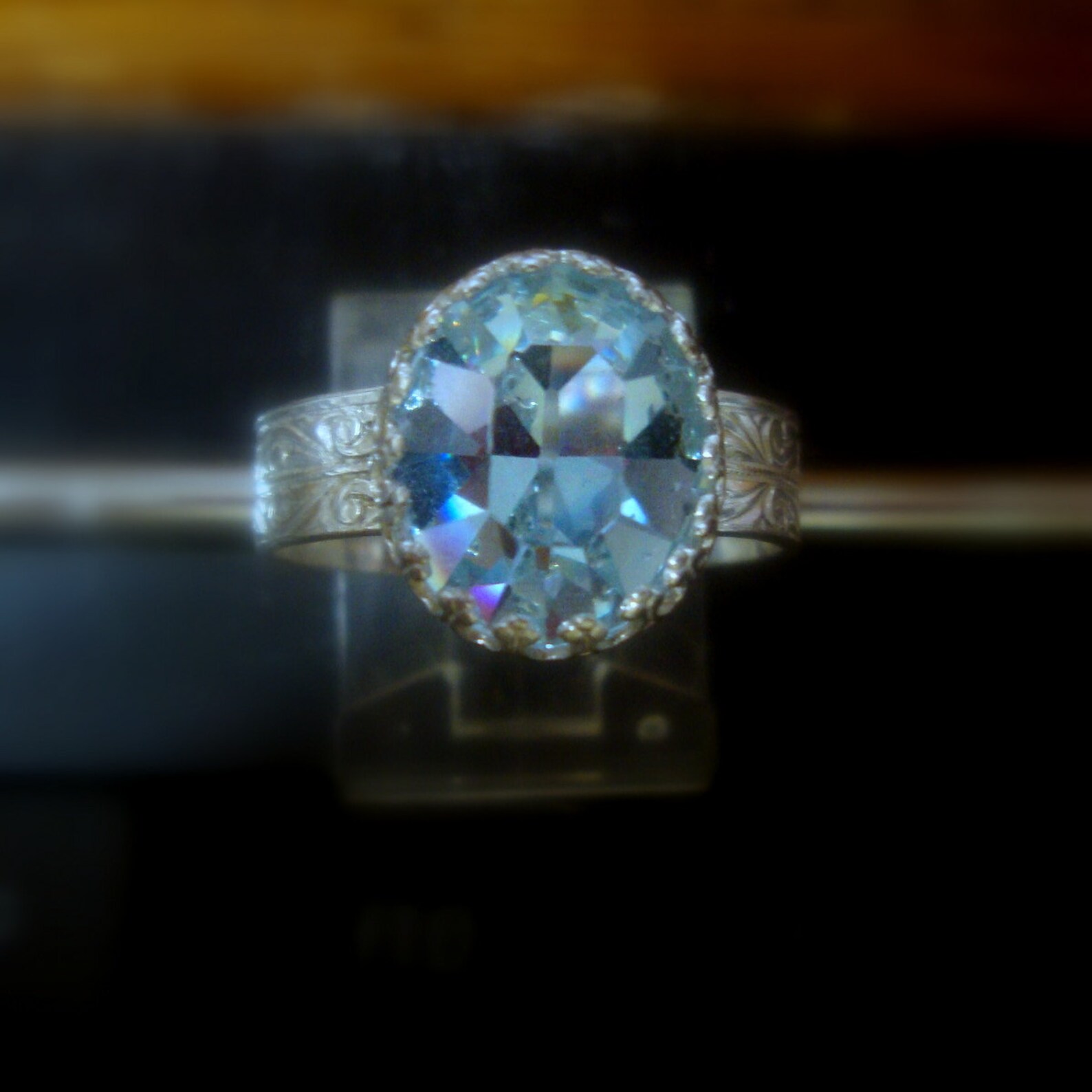 Alexandrite Ring REGAL Color Change Blue to Pink 12x10 Mm Zandrite Lab ...