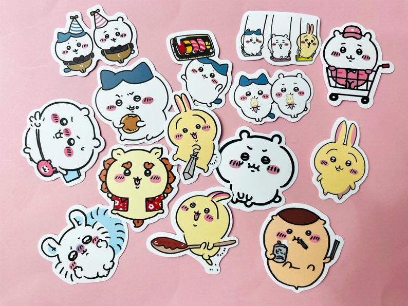 50 Pieces Chikawa Small Fries Stickers-chikawa Sticker Set Chikawa ...
