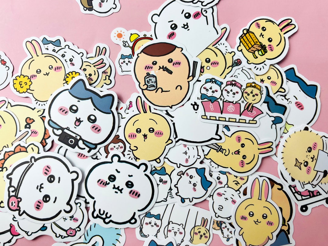 50 Pieces Chikawa Small Fries Stickers-chikawa Sticker Set Chikawa ...
