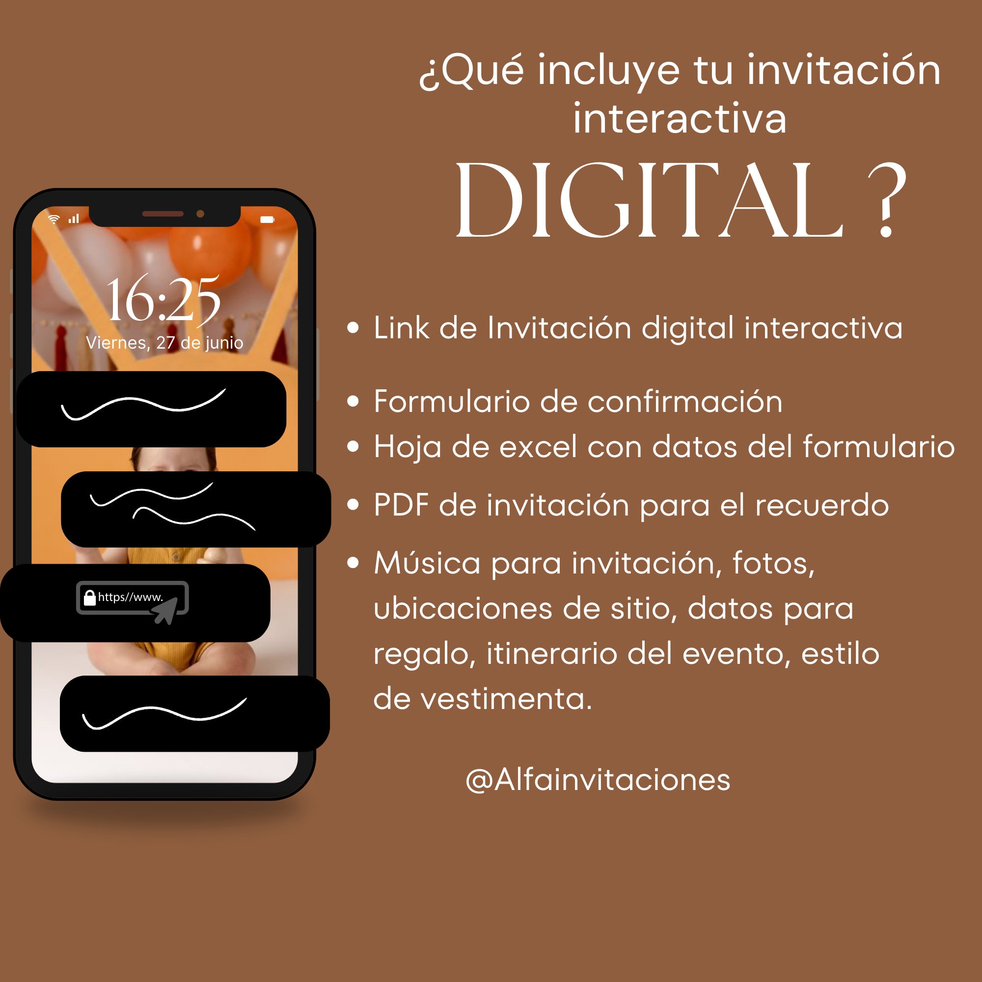 Digital Birthday Invitation, Interactive Invitation, Mini Website ...