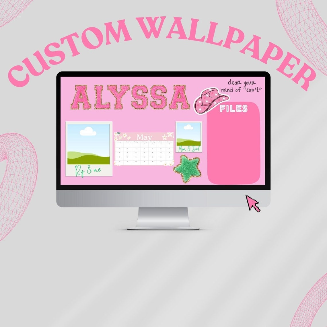 Customizable Desktop Wallpaper - Etsy