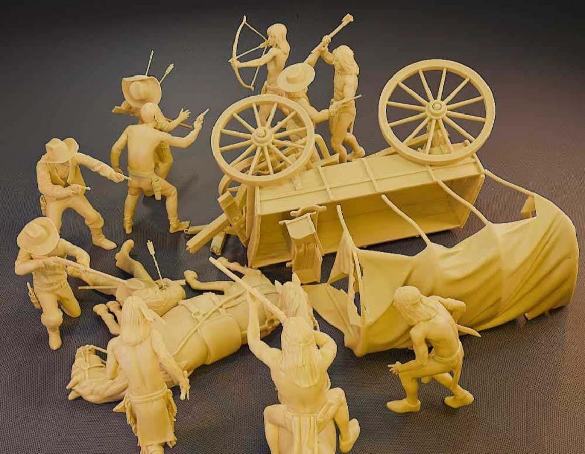 Wild West Miniature Set - Etsy