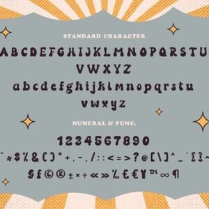 Fatbun Groovy Font, Retro Font, Script Font, Chunky Font, Modern ...