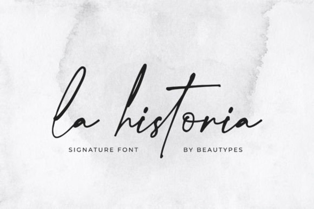 La Historia Font, Lovely Font, Cricut Font, Modern Font, Casual Font, Handwritten Font, Script ...