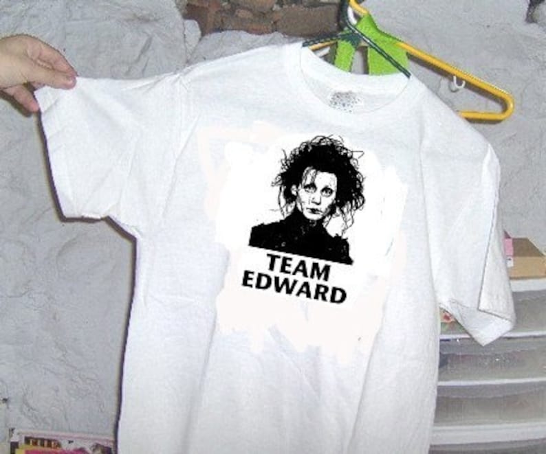 Team Edward Scissorhands T Shirt - Etsy