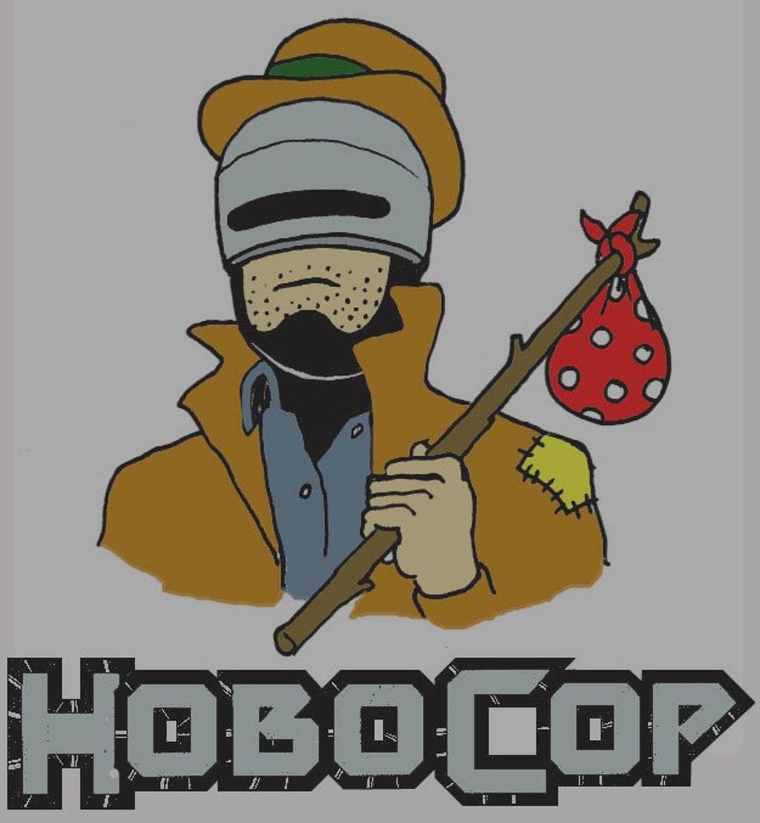 Hobocop Mens T-shirt Robocop - Etsy