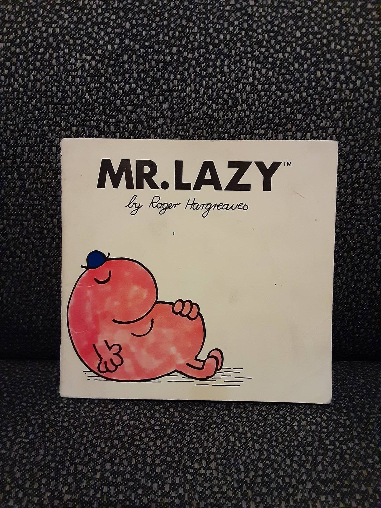 Vintage Mister Men Mr. Lazy Paperback Picture Book - Etsy UK