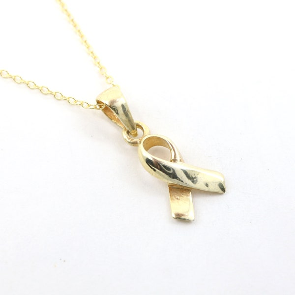 Ribbon Necklace - Etsy