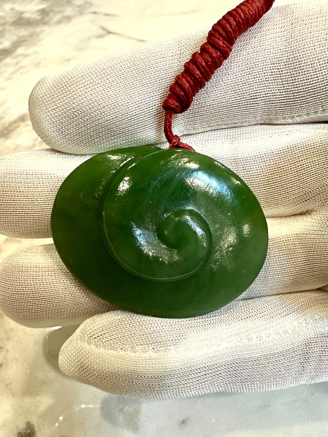 Pounamu Pendant Greenstone Nephrite Jade New Zealand Pounamu Double ...