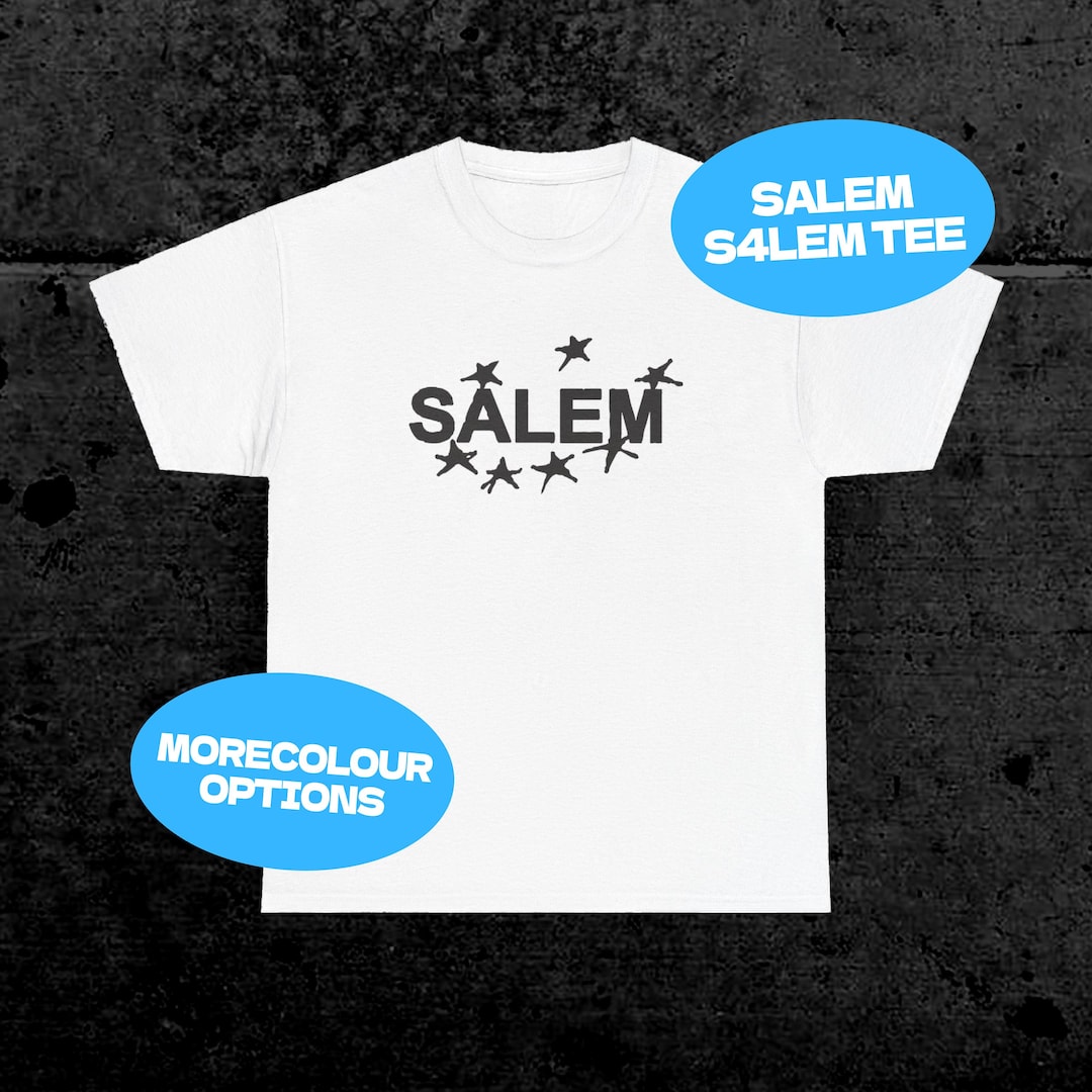 Salem S4lem Logo Tee Unisex Tshirt, Y2K, S4lem Witch Craft, Yung Lean ...