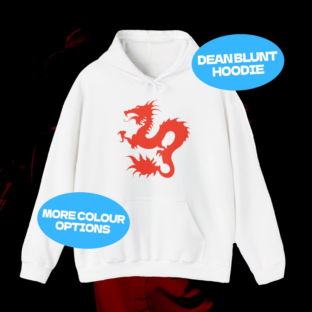 Dean Blunt Zushi Album Cover Dragon Hoodie Y2K, Club Rave Hoodie, Yung ...