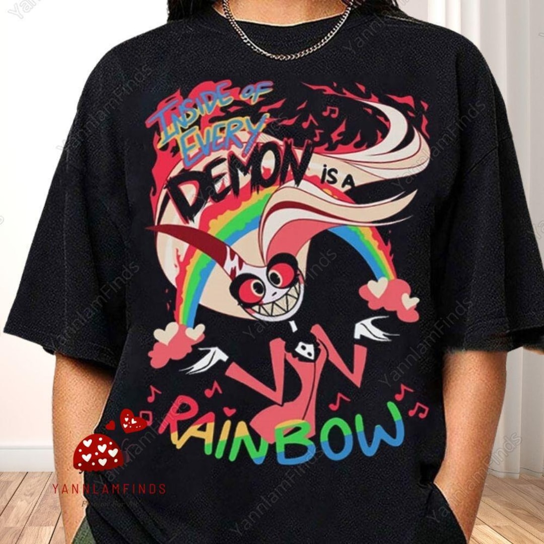 Hazbin Hotel T-shirt, Charlie Morningstar Inside of Every Demon is A ...