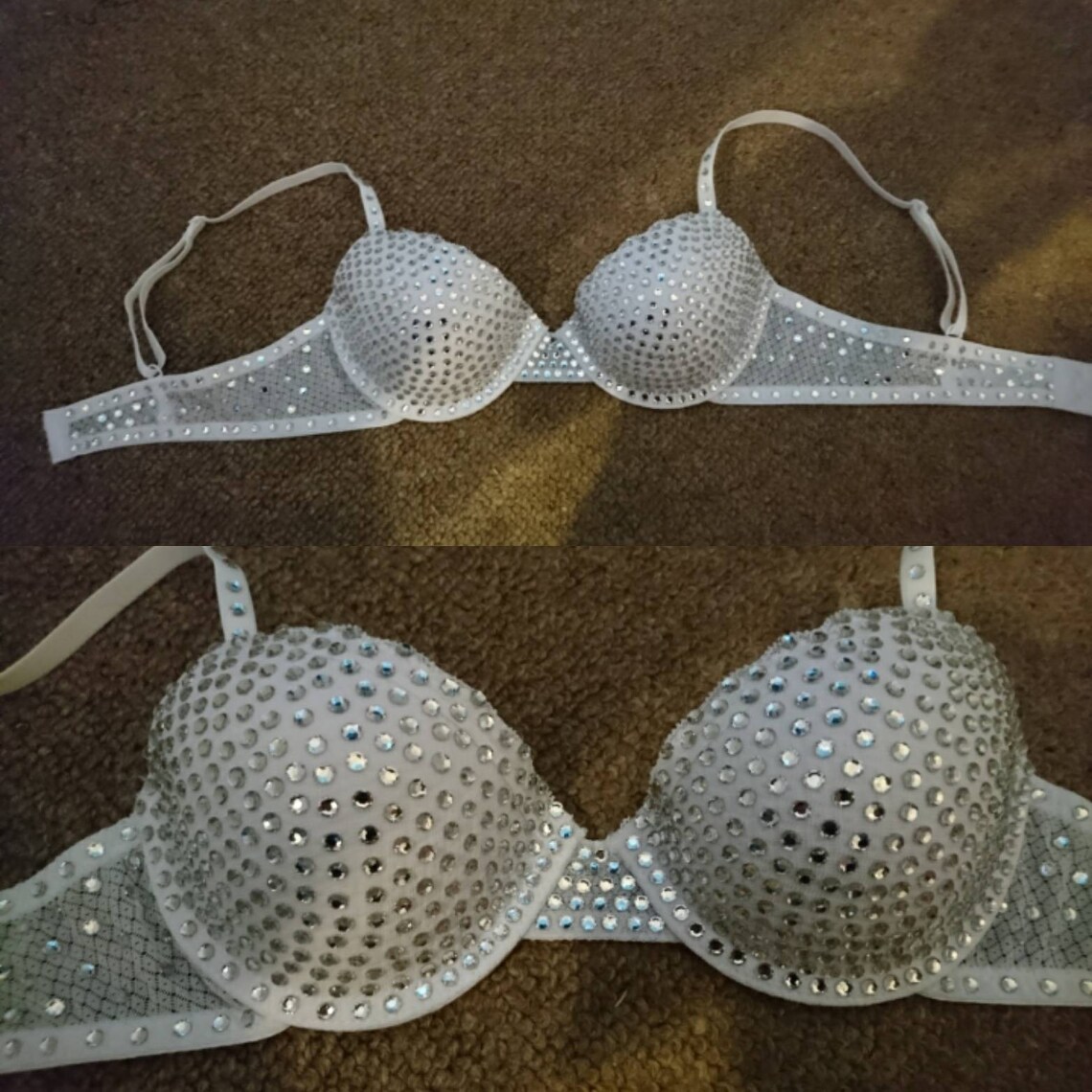 Diamante Bra - Etsy