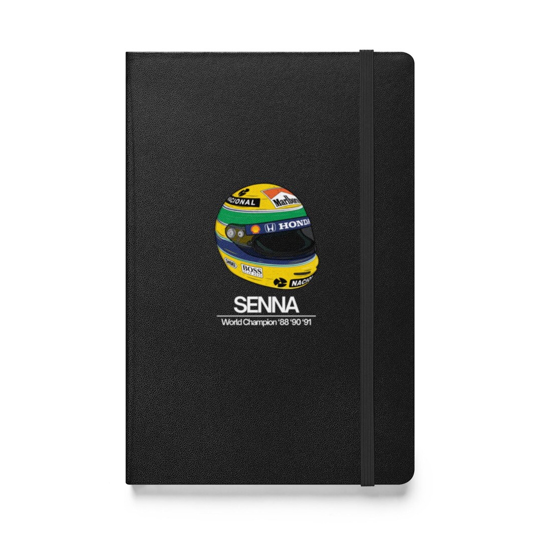 Ayrton Senna Helmet Notebook – Formula 1 Racing Journal | F1 Fan Gift ...