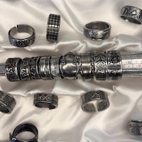 Surprise Package ! Three Spoon Rings - Stainless Steel - All Different ...