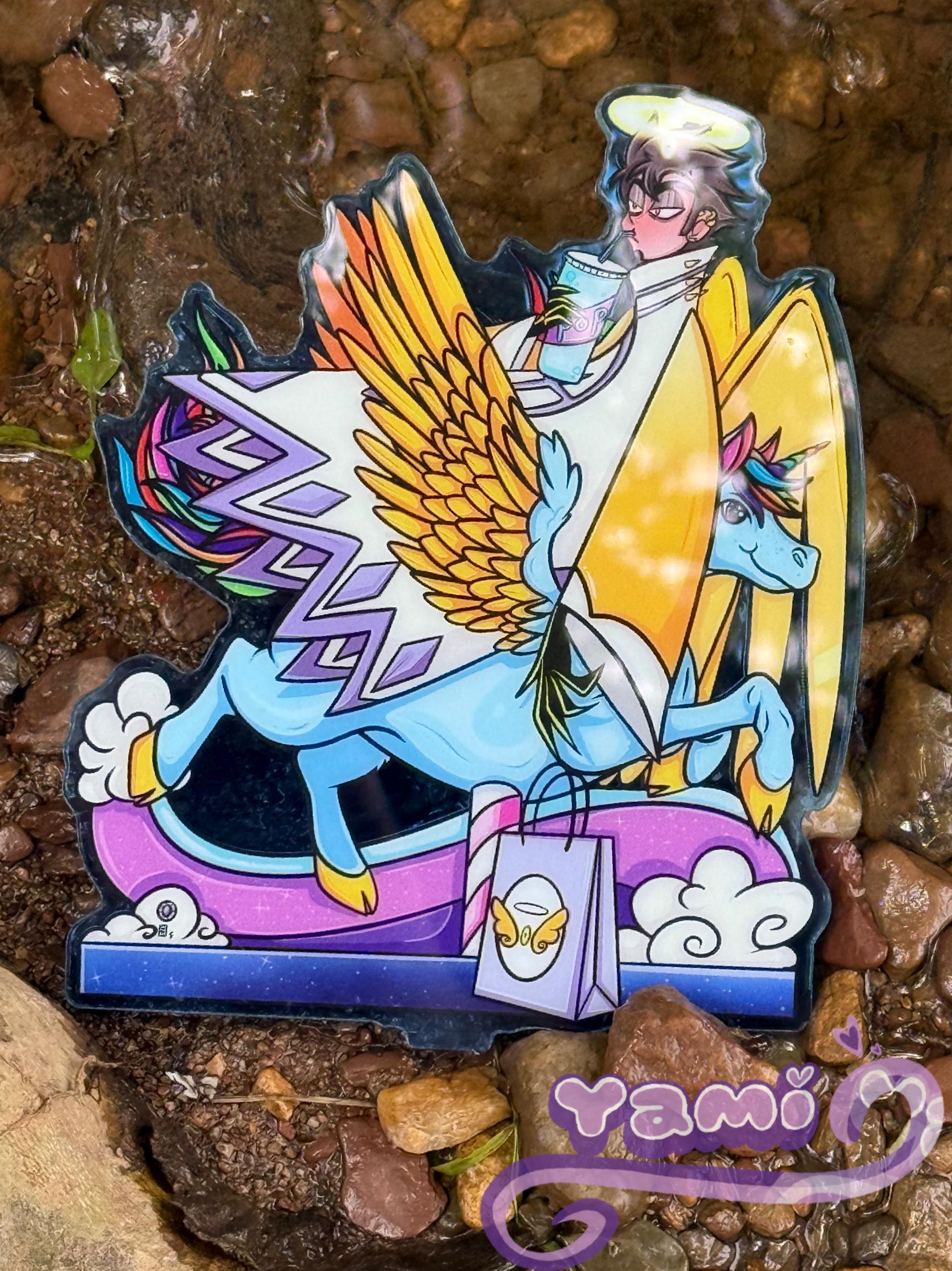 Adam and His Mall Unicorn Standee - Etsy