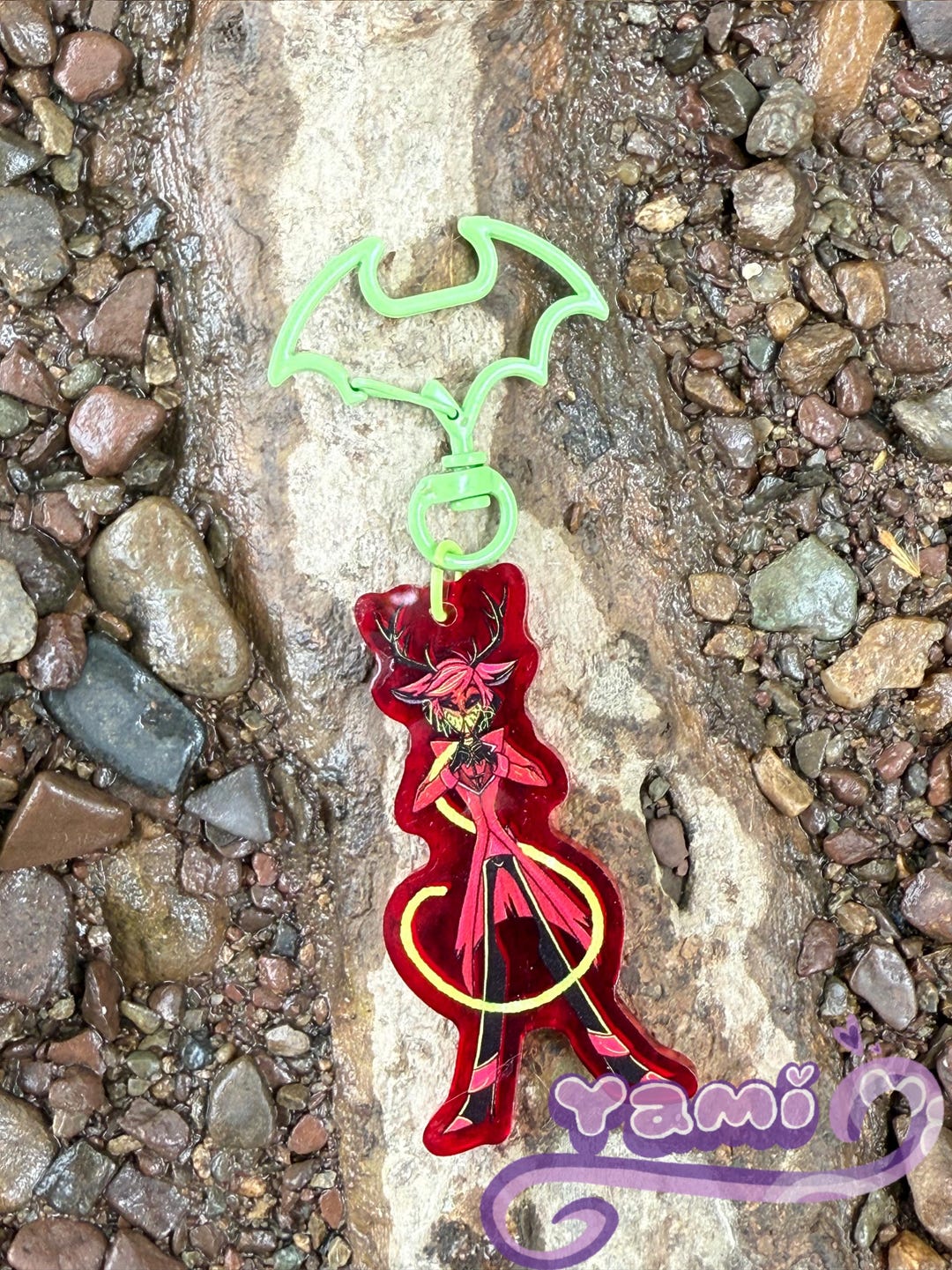 Wicked Chained Alastor Keychain - Etsy