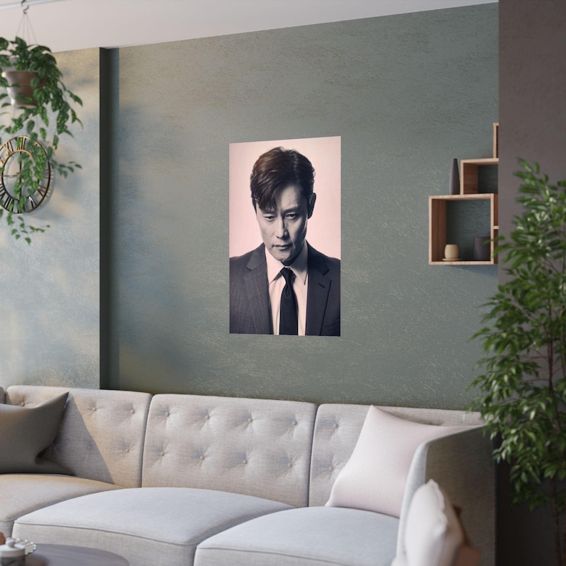 Poster, Lee Byung Hun, Korean Actor, Frontman, Satin Wall Art Print ...