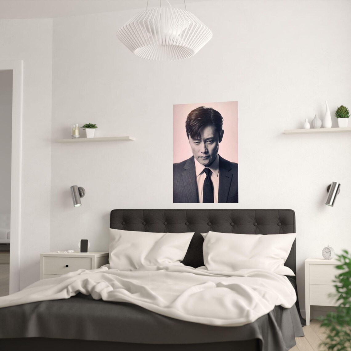 Poster, Lee Byung Hun, Korean Actor, Frontman, Satin Wall Art Print ...