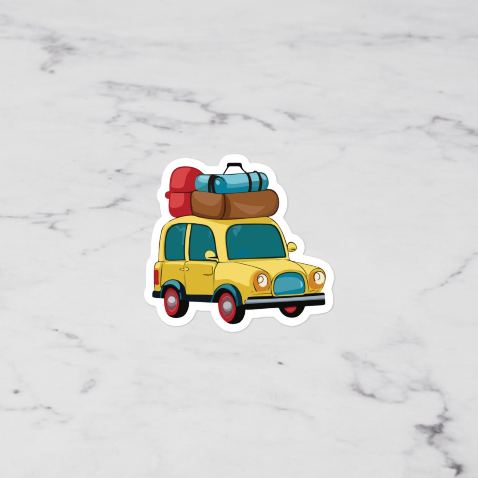 Road Trip Sticker Away Suitcase Decal Aesthetic Stickers Laptop Decals ...