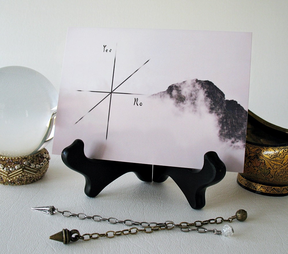 Pendulum Board Featuring a Mountain in the Clouds - Etsy