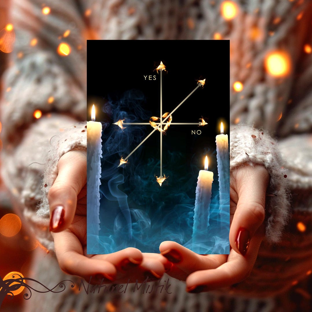 Pendulum Board, Glowing Candles, Mysterious Smoke, Witchcraft ...