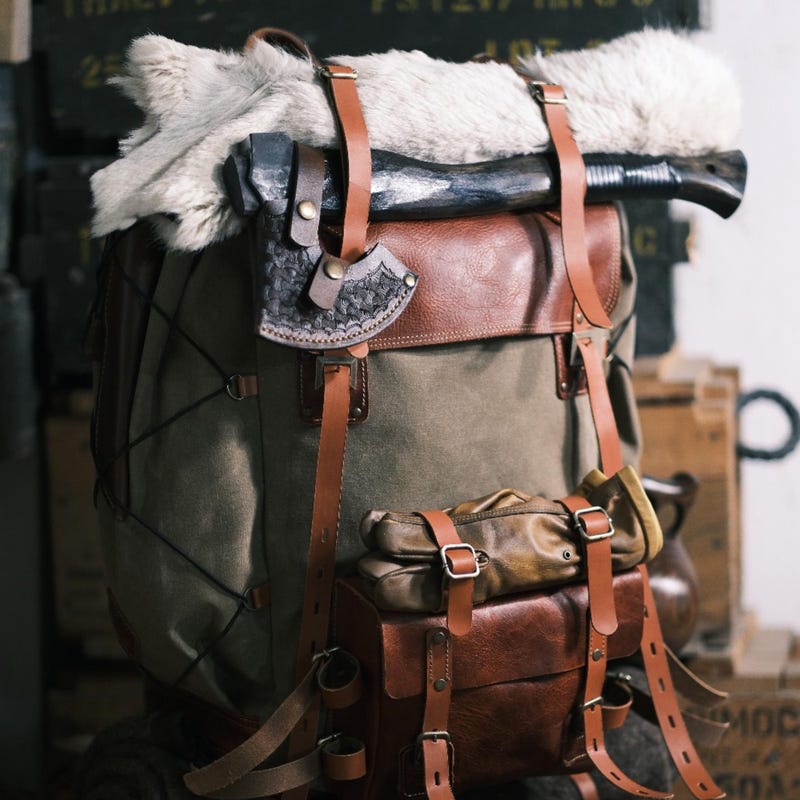 Bushcraft Backpack - Etsy