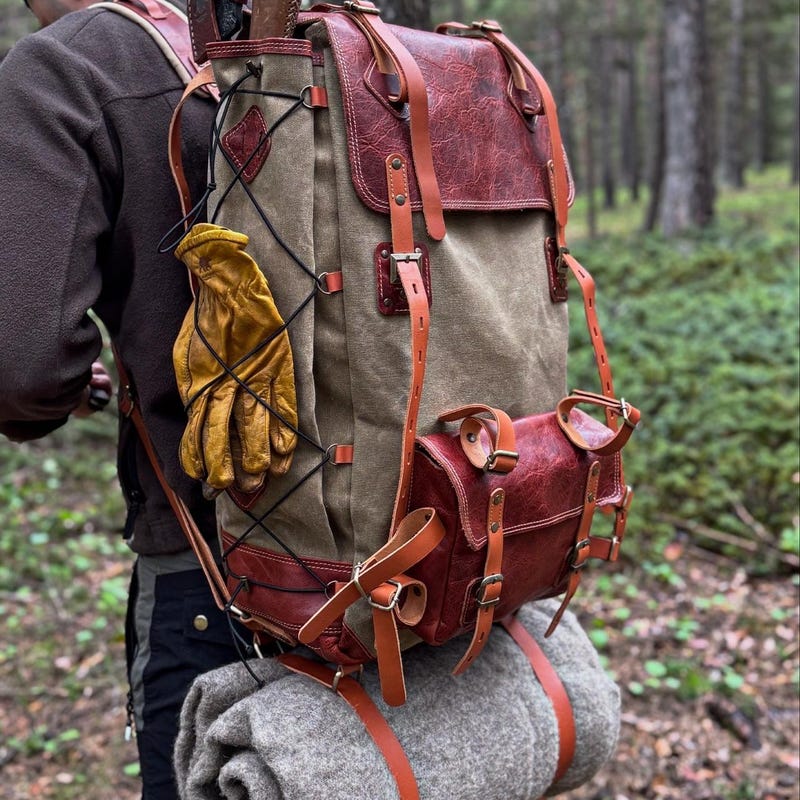 Bushcraft Backpack - Etsy