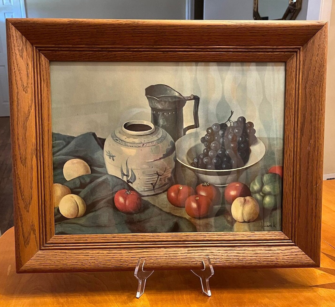 Framed Henk Bos Kitchen Still Print frame Measures Approx. 20X16 - Etsy