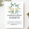 Congratulations on Your Baptism Card, Faith Religious Greeting Card ...