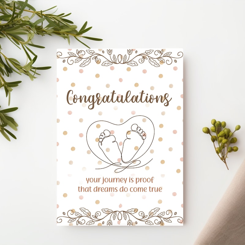 Congratulations Ivf Card - Etsy
