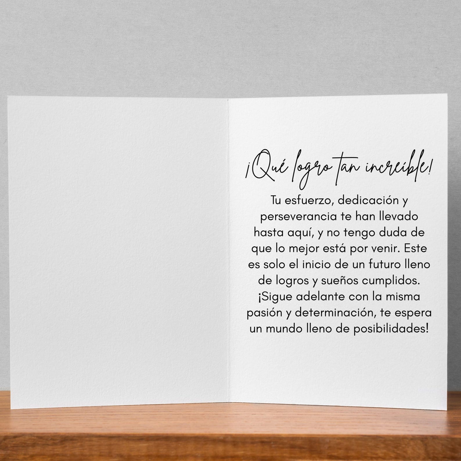 Felicitaciones Por Tu Graduacion Card, Spanish Graduation Card, Tarjeta ...