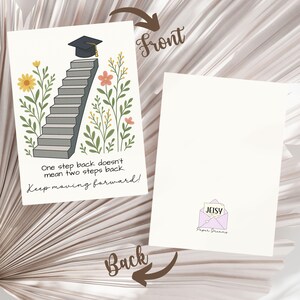 Non-graduate Graduation Card, Motivational Inspirational Graduation ...