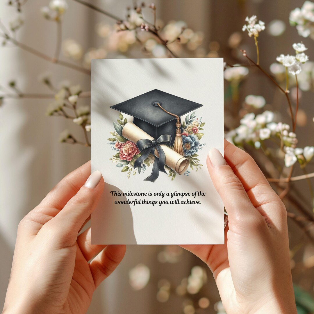 Congratulations Graduation Card, You Did It Graduation Card, Balloons ...