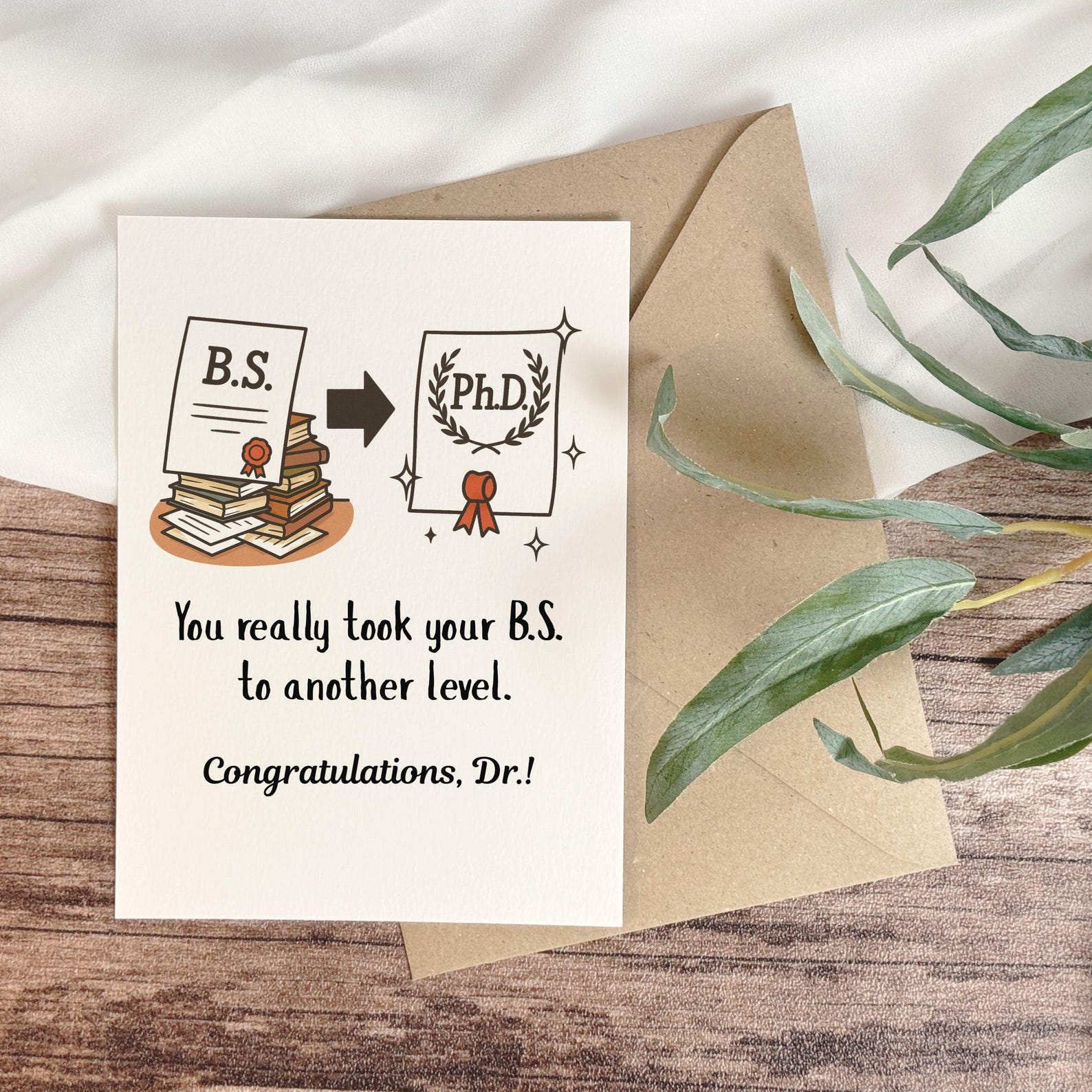 Funny Phd Graduation Card, Dr Doctor Graduation Card, Higher Education ...