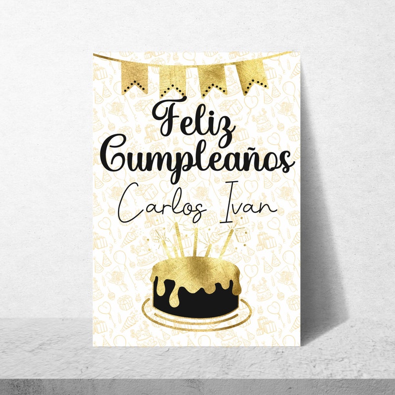 Tarjetas De Cumpleaños - Etsy