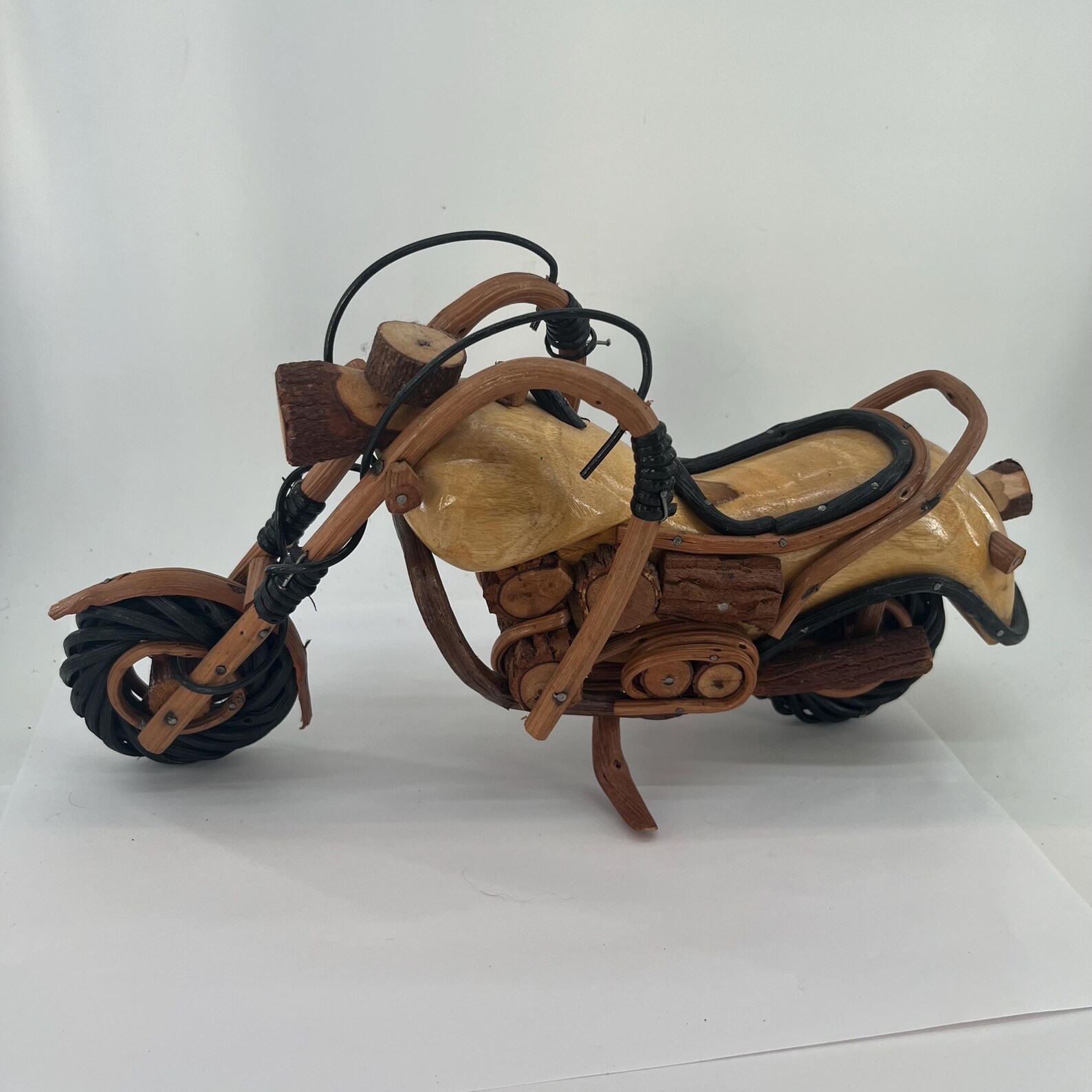 Wooden Harley Davidson Motorcycle Decor 11” - Etsy