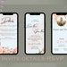 Digital Wedding Invitation Template,fully Editable in CANVA, Invite ...