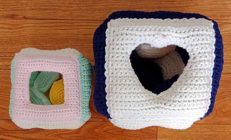 Shape Sorter Cube Crochet Pattern Instant Download - Etsy