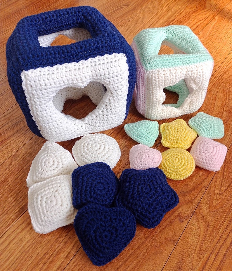Shape Sorter Cube Crochet Pattern Instant Download - Etsy