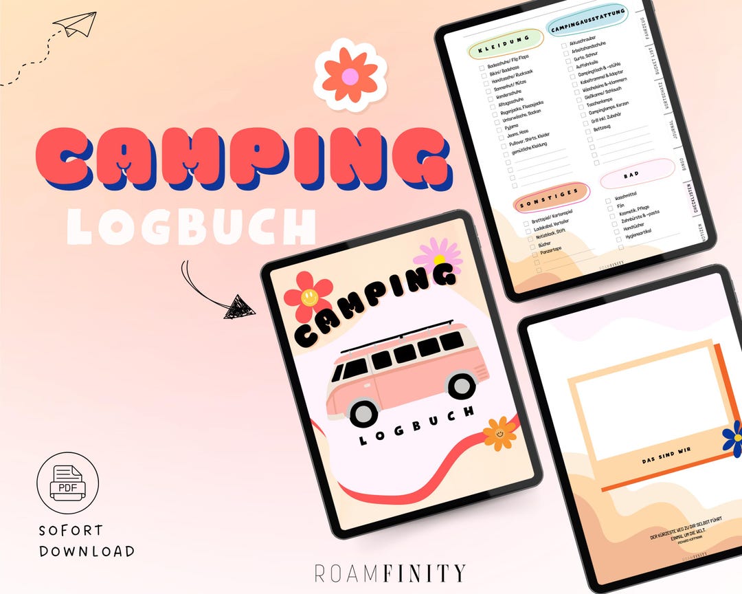 Motorhome Logbook: Digital Journal - Travel Planner, Travel Tracker ...