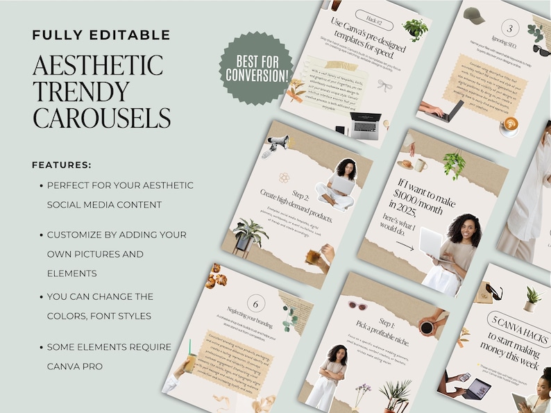 Trendy Carousel, Viral Social Media Posts, Aesthetic Instagram Content ...