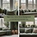 Sage Green Cozy, Windowseat Zoom Home Office Background, Professional ...