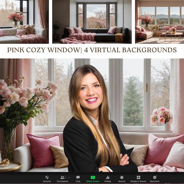 Zoom Home Office Background Custom - Etsy