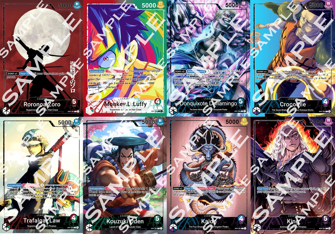 OPTCG Custom Cards Tutorial & Files digital Proxies - Etsy